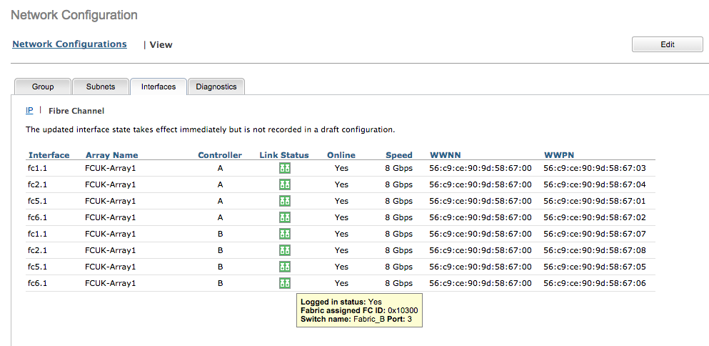 Nimble Storage Fibre Channel Array Setup