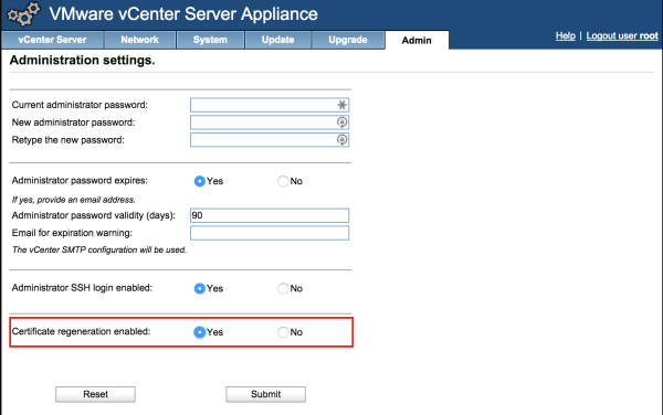 VMware VCSA - SSL Certificate Verification Failed VMware VCSA - SSL Certificate Verification Failed