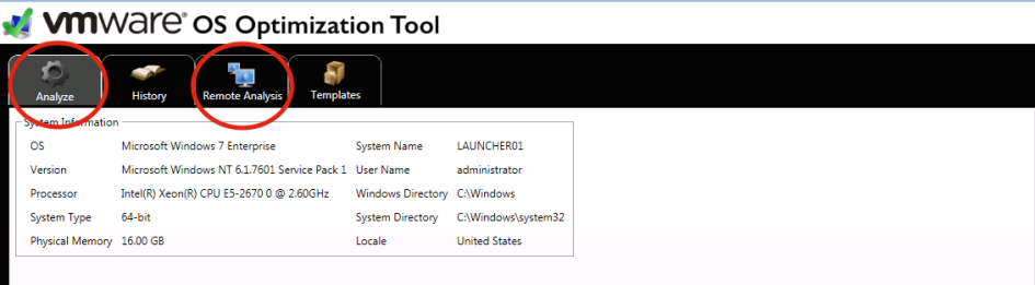 Optimize your VMware VDI template