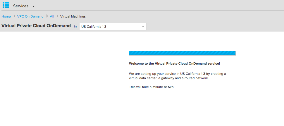 Part 2 - vCloud Air OnDemand - Deploy your first VM