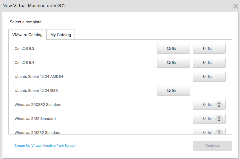 Part 2 - vCloud Air OnDemand - Deploy your first VM